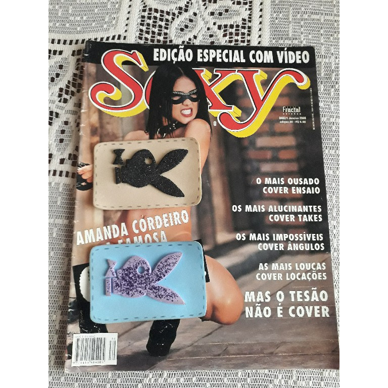 Revista Sexy Especial - Amanda Cordeiro - Tiazinha Cover | Shopee Brasil