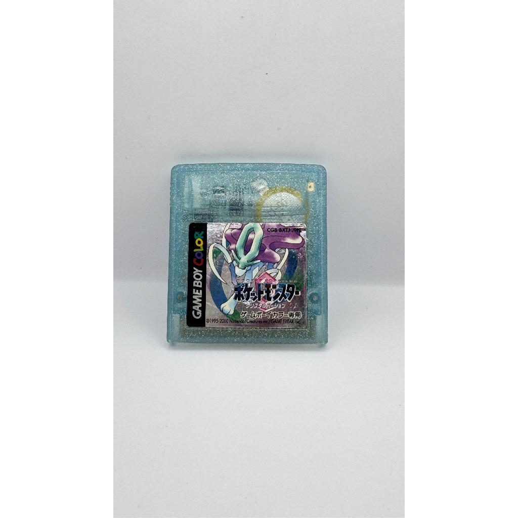 Fita Pokémon Crystal Japonês JPN Original Game Boy Color GBC Raro | Shopee Brasil