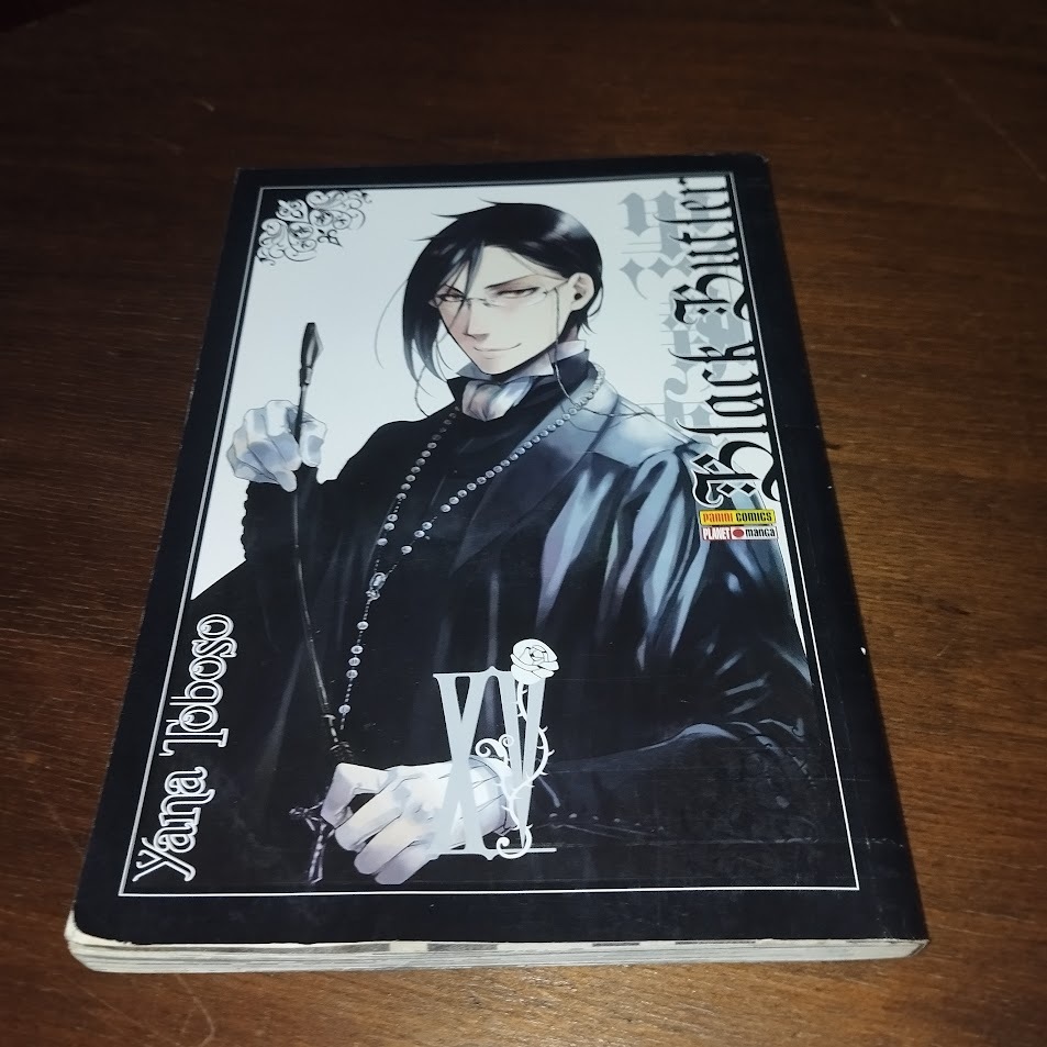 Black Butler volume 15 (XV) - Mangá Panini - Yana Toboso | Shopee Brasil