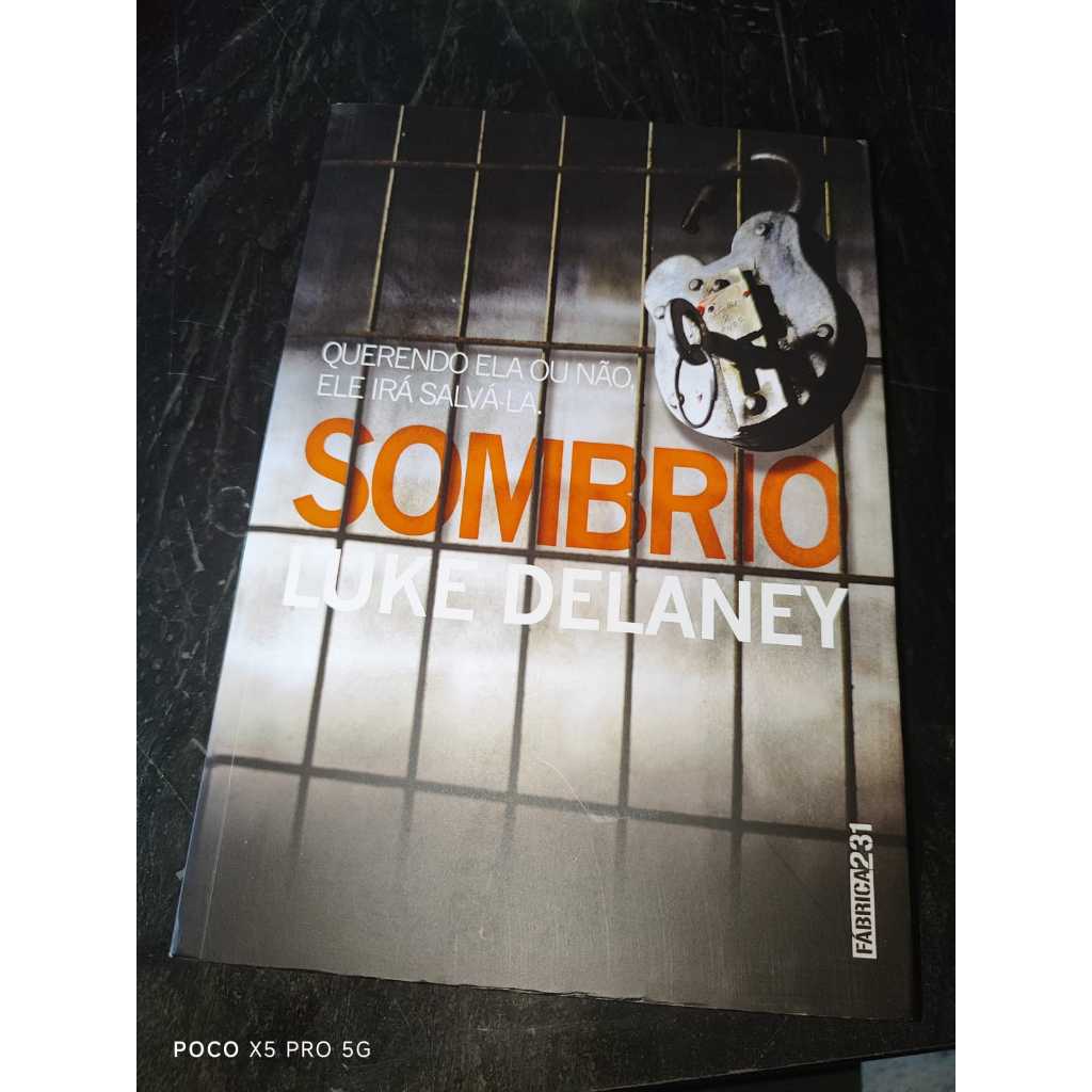 Livro: Sombrio - Luke Delaney | Shopee Brasil