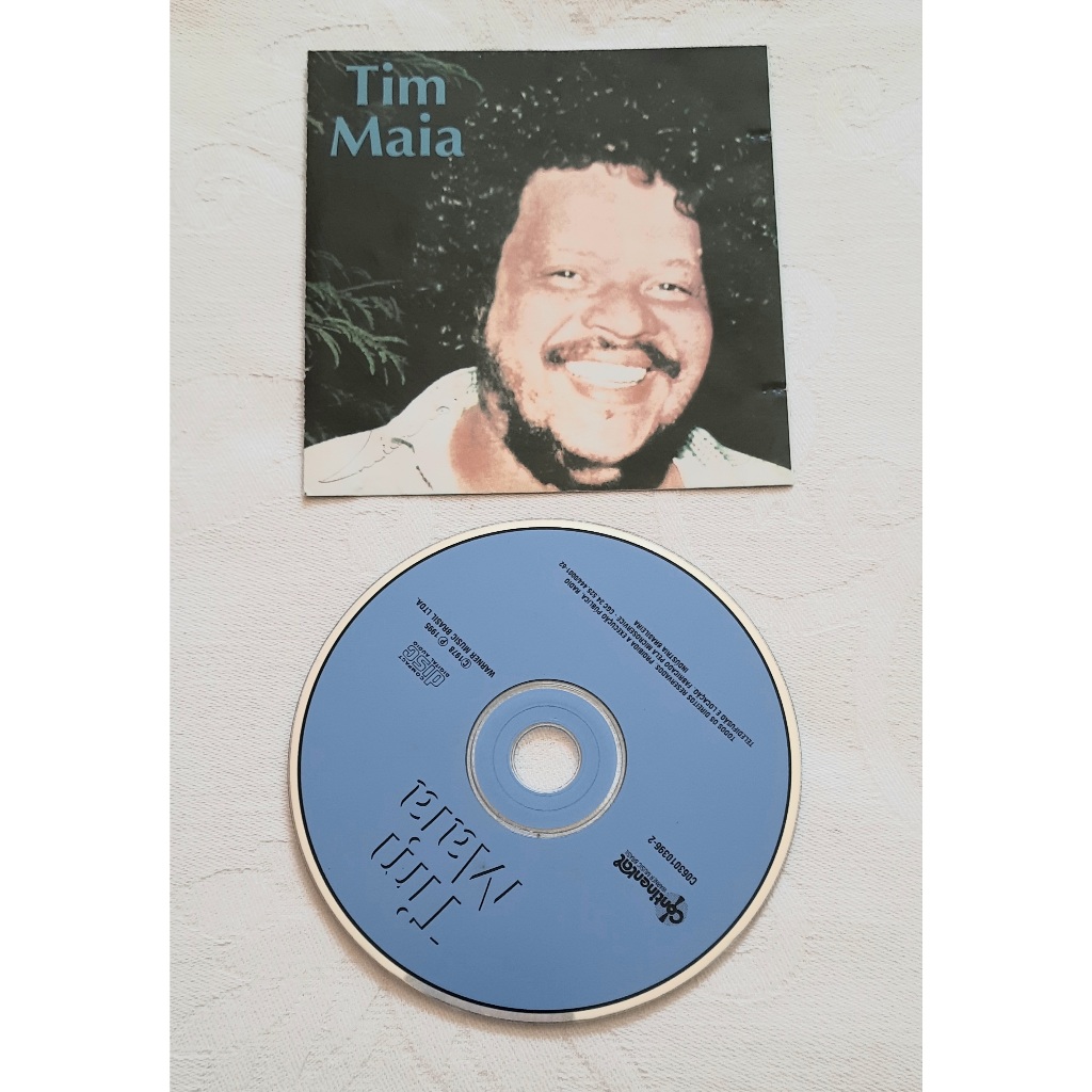 Cd Tim Maia Tim Maia 1978 (sem Contracapa) | Shopee Brasil