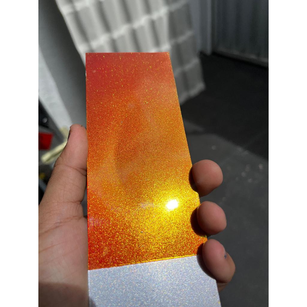 Tinta automotiva base poliester Vermelho candy aurora 001 Kit Pintura ...