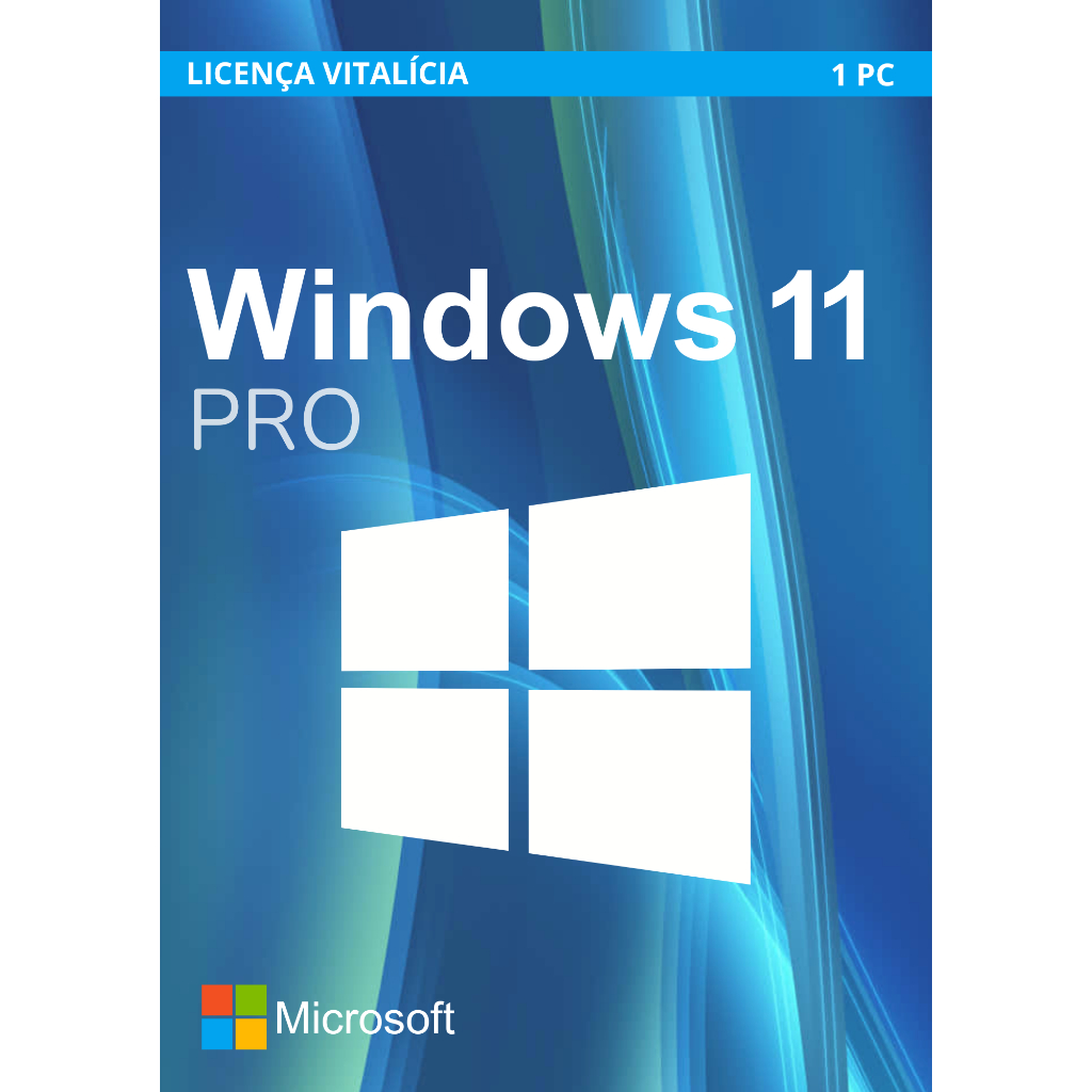 Windows 11 PRO Original vitalicio 32/64 bits envio fisico | Shopee Brasil
