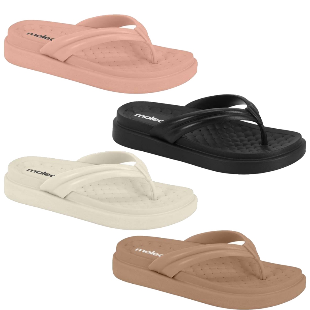 Sandália Nuvem Original com NF Moleca Tamanco Plataforma Leve Conforto 5554.100 5554100 | Shopee ...