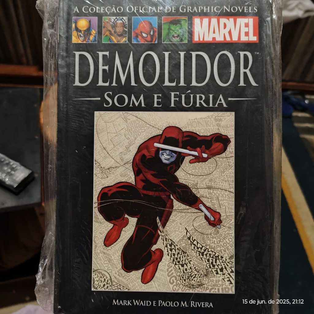 Coleção Marvel capa preta nr 73, Demolidor, novo capa dura e lacrado ...