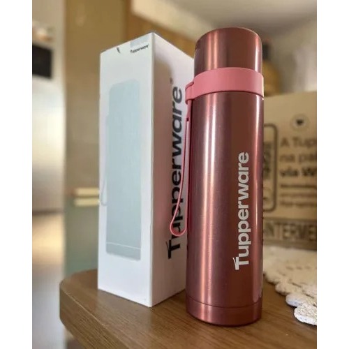 GARRAFA DUO TUP TÉRMICA TUPPERWARE 500ML | Shopee Brasil