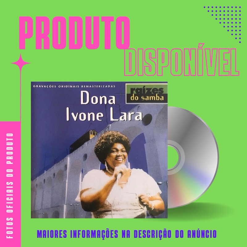 CD DONA IVONE LARA - RAÍZES DO SAMBA | Shopee Brasil