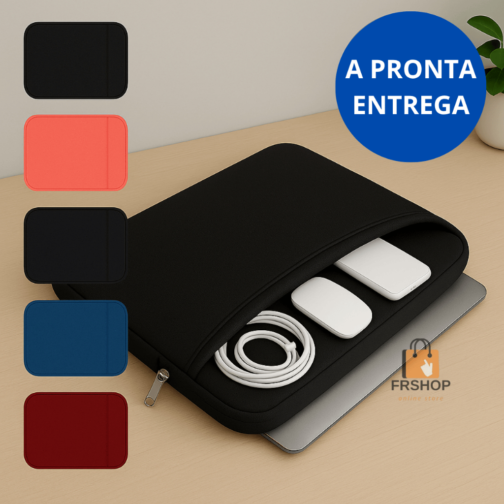 Case Capa Para Notebook 13/14/15,6 Polegadas Impermeável Pasta Resistente Para Ultrabook Macbook ...