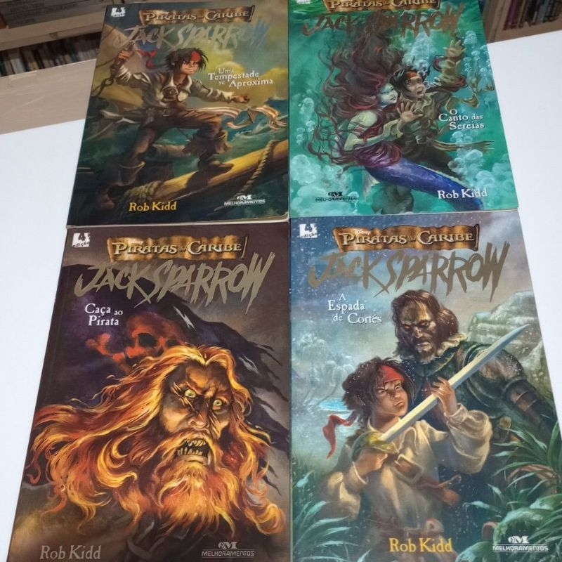 Livros Jack Sparrow - Rob Kidd - Piratas do Caribe (venda avulsa ...