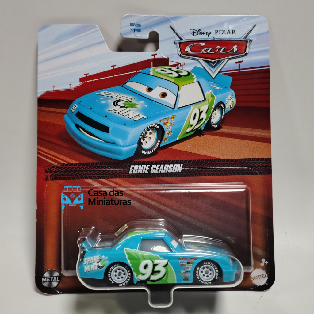 Disney Cars ERNIE GEARSON #93 Carros Mattel - LACRADO | Shopee Brasil