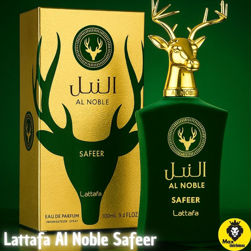 Perfume Lattafa Al Noble Safeer Eau de Parfum Unissex 100ML | Shopee Brasil