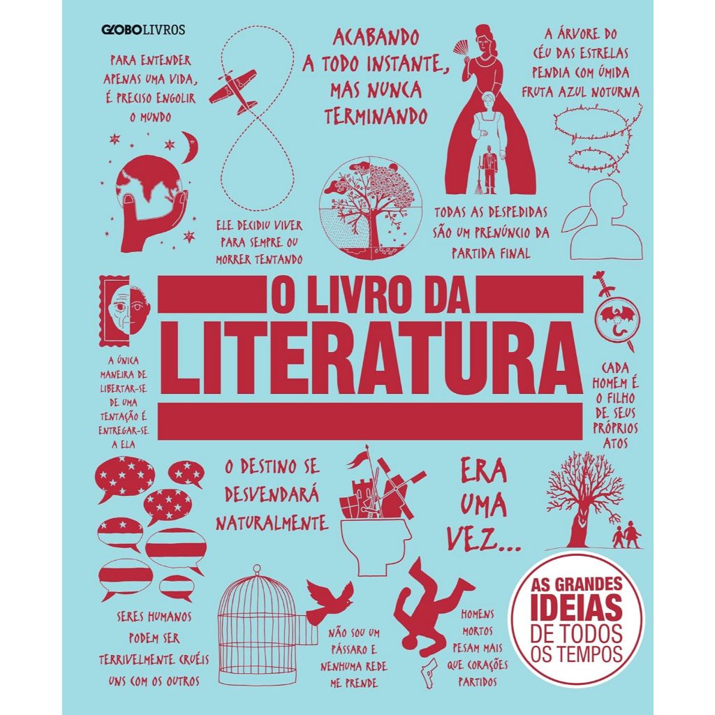 O Livro da Literatura - Globo Livros | Shopee Brasil