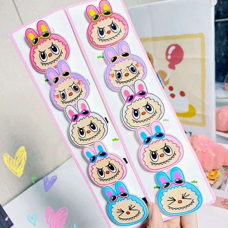 Labubu e Capivara, Tic Tac Personalizado para Cabelo, Presilha ...