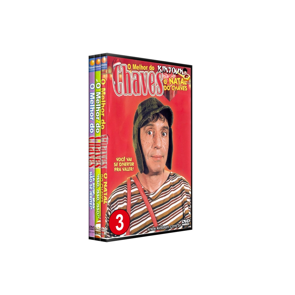 Dvds Chaves coleção com todos os episódios exibidos no SBT incluindo ...
