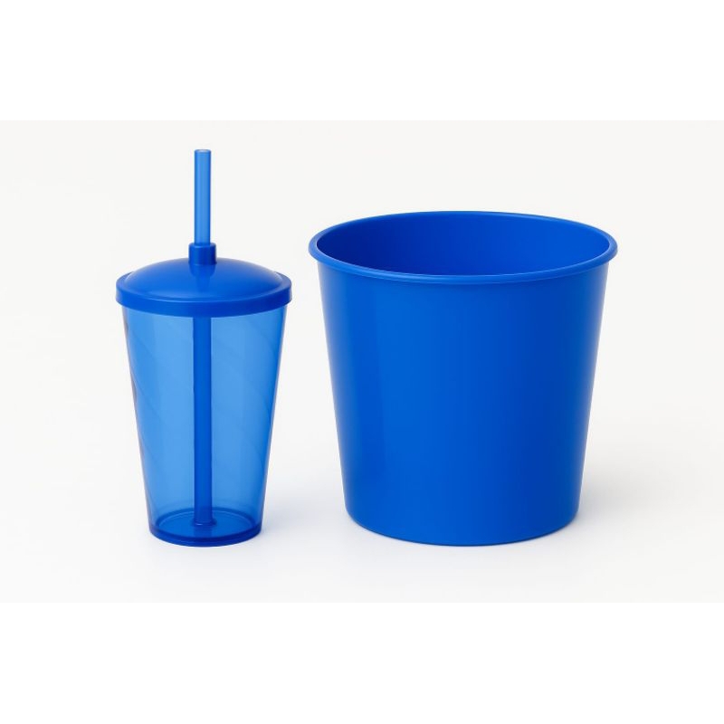 30 kits Cinema Balde 1 Litro +30 Copos Twister 400 ml | Shopee Brasil