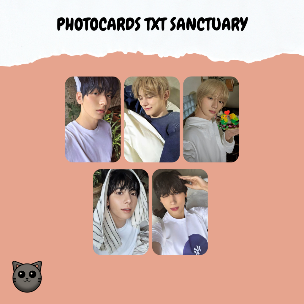 PHOTOCARDS FANMADE TXT SANCTUARY (ALBUM) | Shopee Brasil