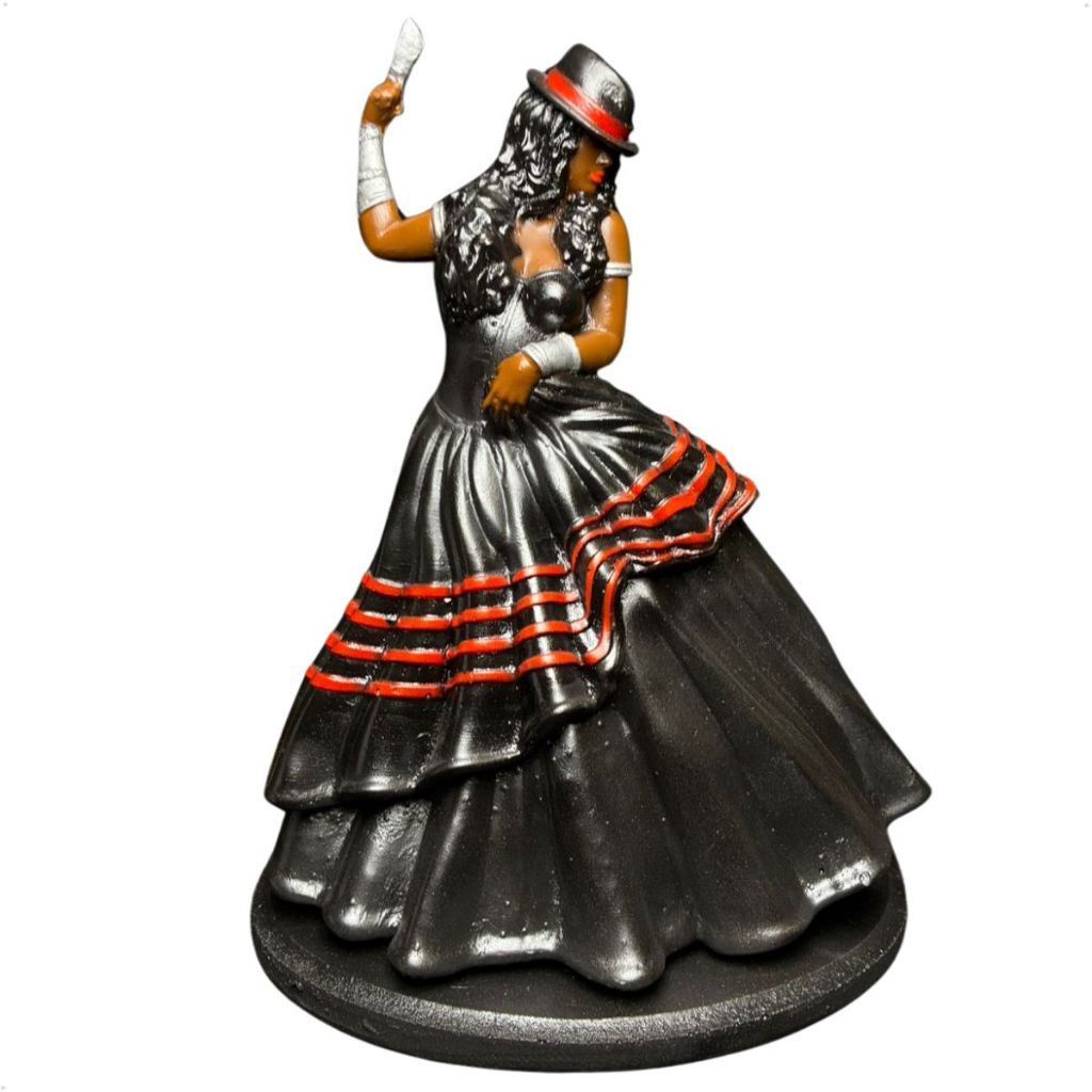 Maria Navalha Realista (P) - Resina - Umbanda Candomble | Shopee Brasil