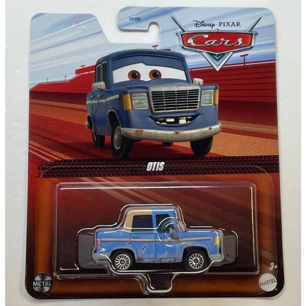Disney Cars OTIS Miniatura Filme Carros McQueen Mate Mattel 1:55 ...