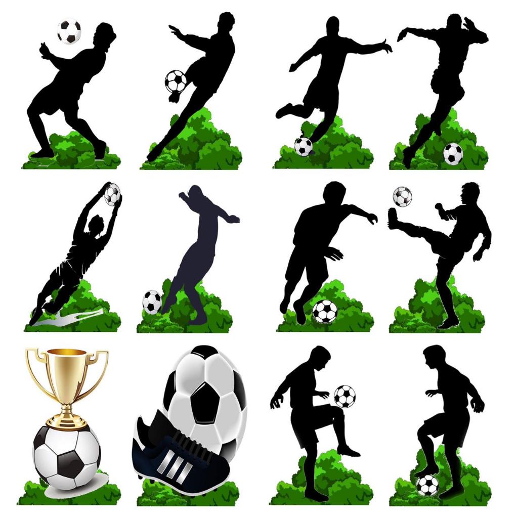 futebol display de festa10 peças 20cm | Shopee Brasil