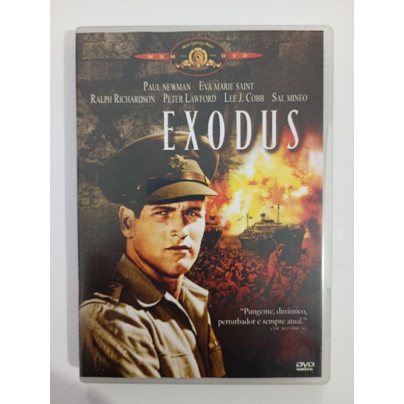 Dvd Exodus Paul Newman Original | Shopee Brasil