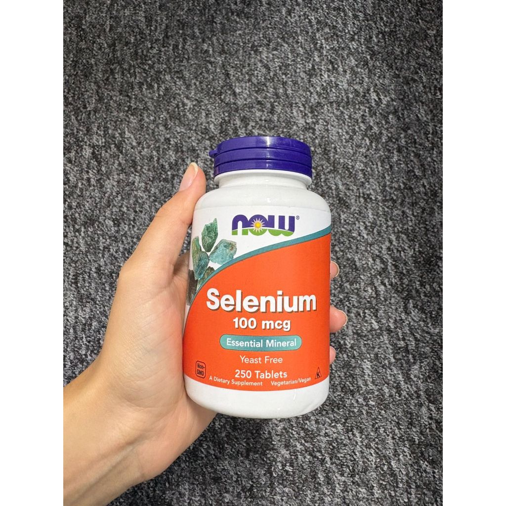 Selênio 100mcg 250 Comprimidos Now Foods Original Sem Sabor LEIA A ...