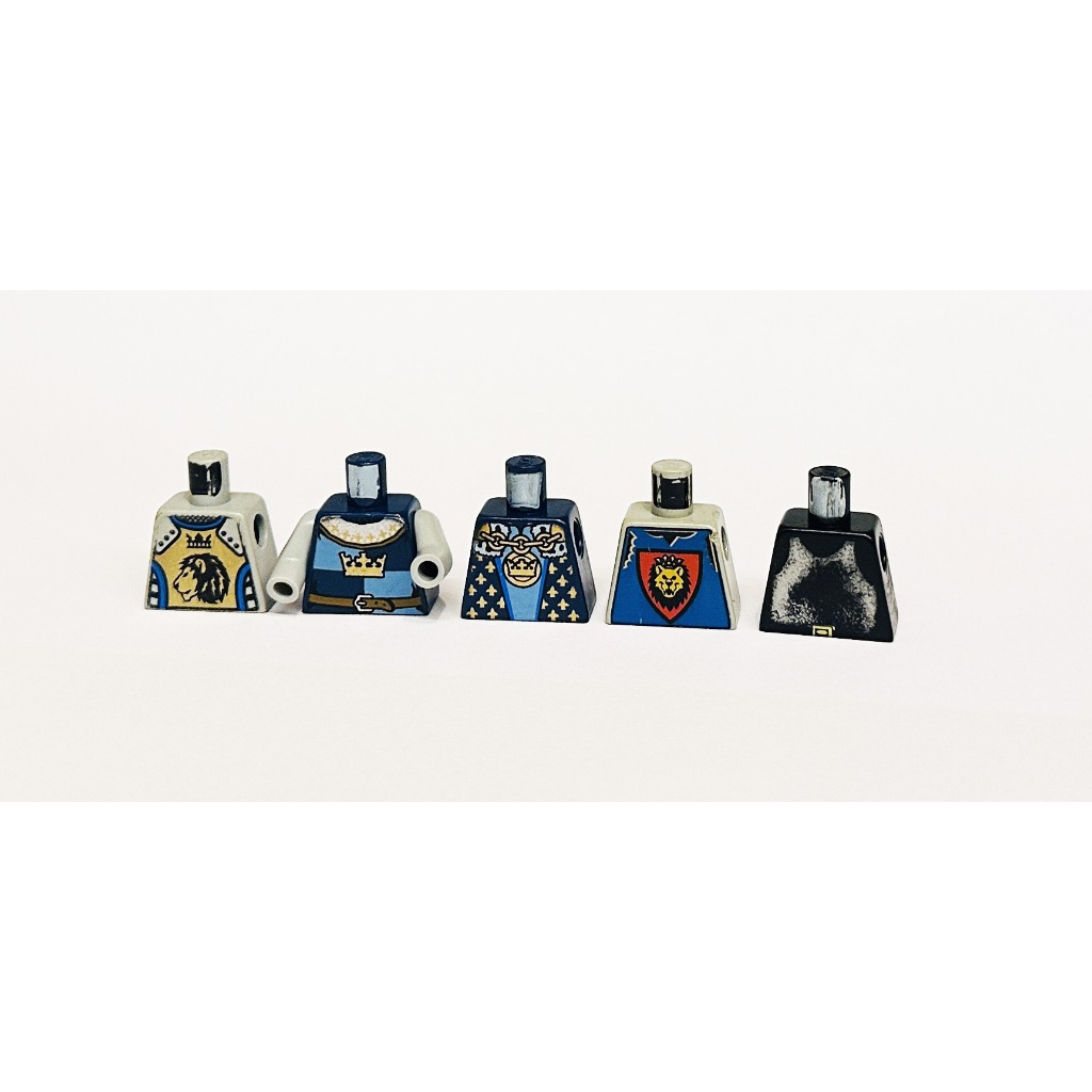 Torsos lego originais castle medieval kingdom | Shopee Brasil