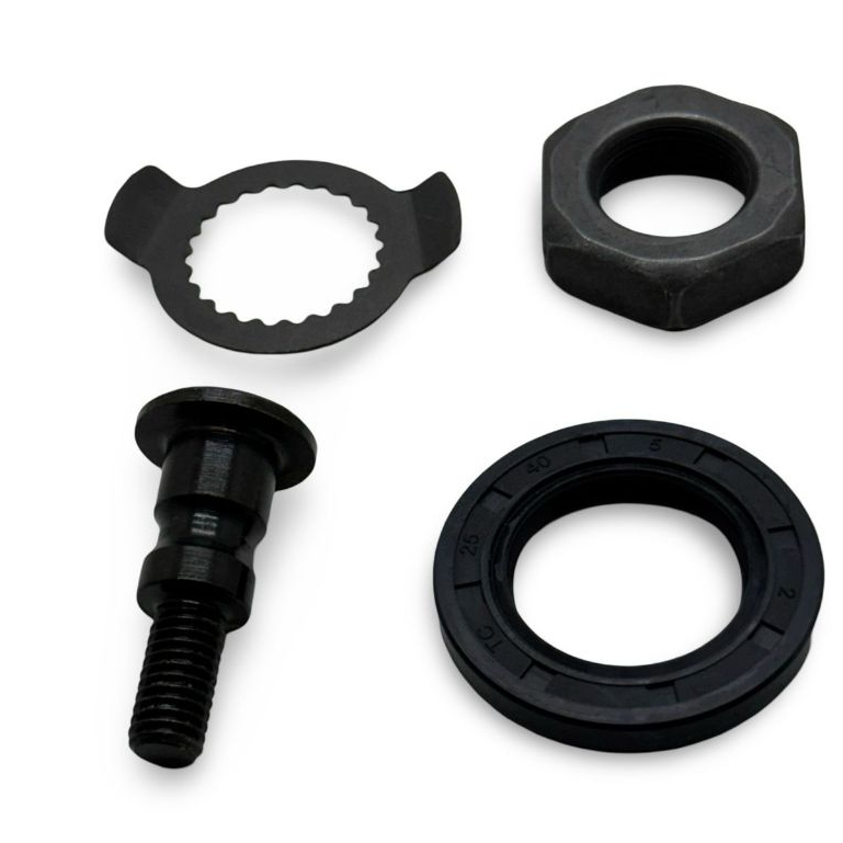 KIT TRAVA + PORCA + PARAFUSO + RETENTOR DO PINHÃO FAZER 250/ LANDER 250 ...