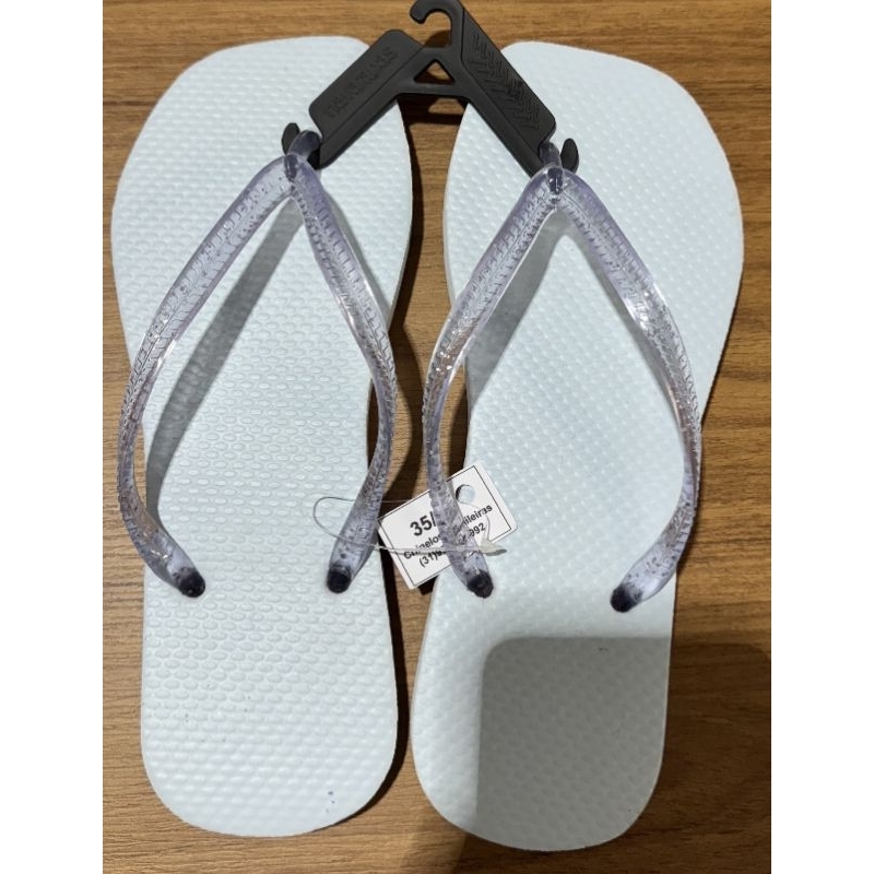 Chinelo de borracha Personalizado, para casamento, aniversário e ...