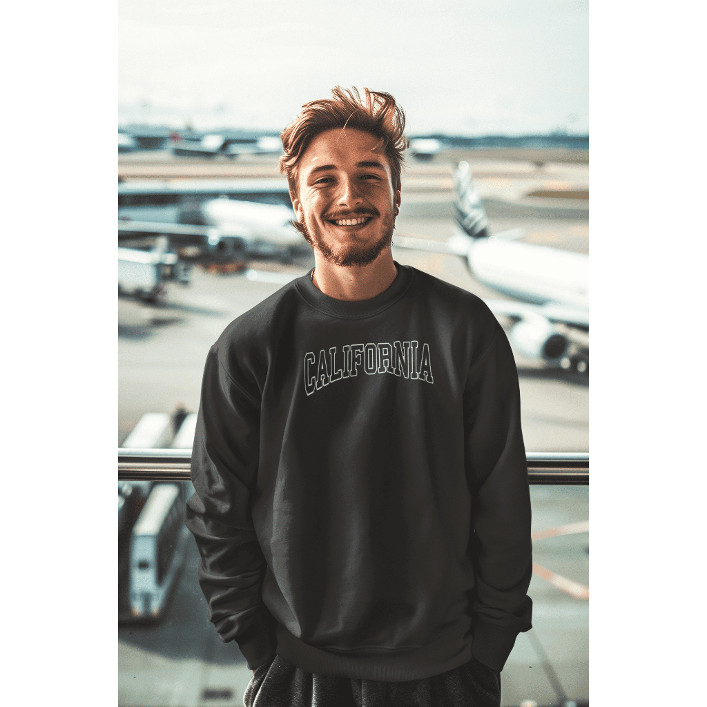 Moletom Sem Capuz California Estilo Envios Imediato | Shopee Brasil