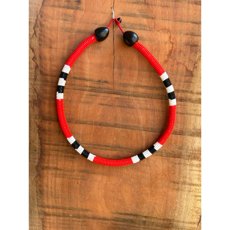 colar cobra coral indígena | Shopee Brasil