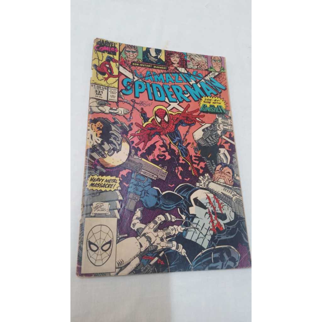 Gibi The Amazing Spider-Man - #331 - Marvel Comics ( 8770 ) | Shopee Brasil