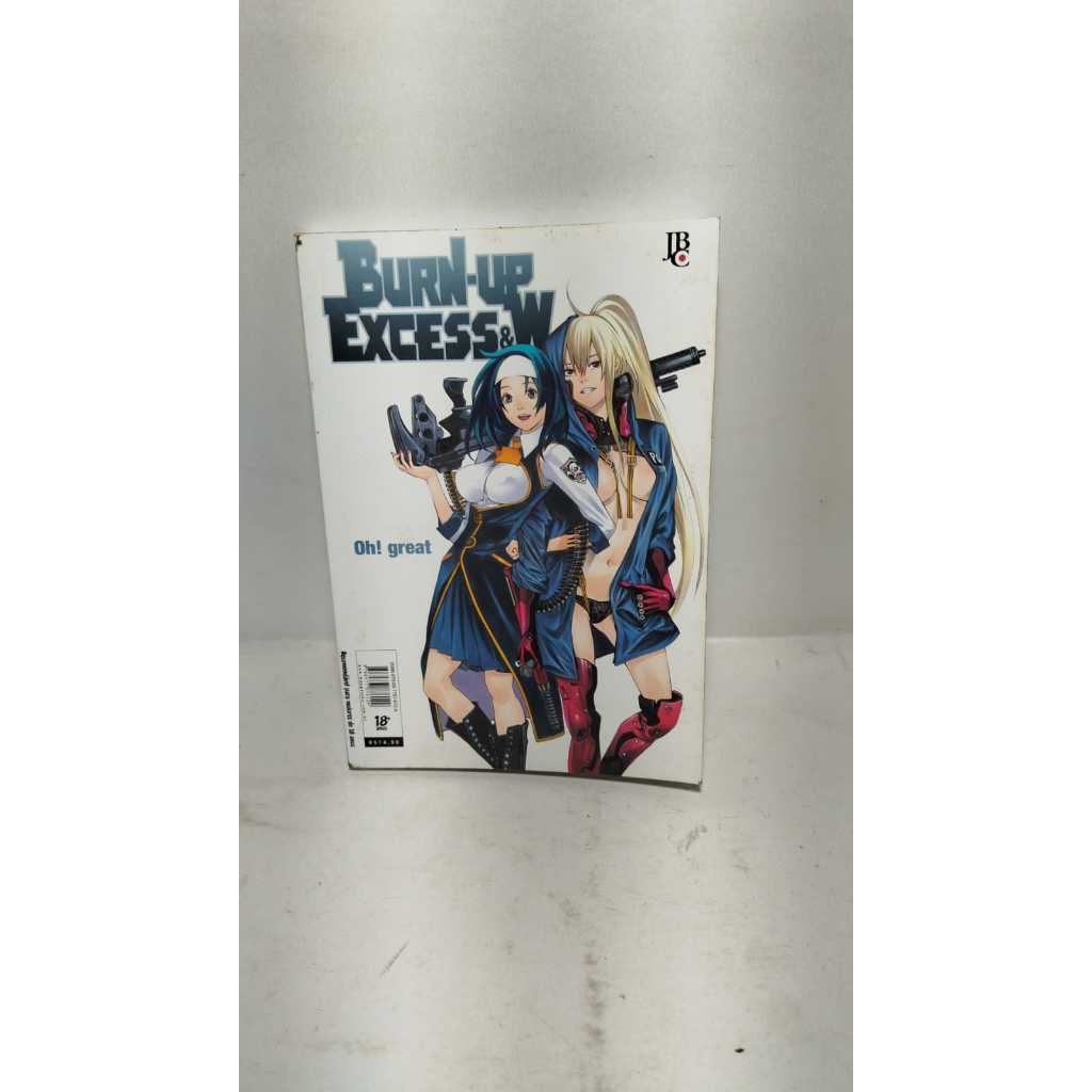 Livro- Mangá Burn-Up Excess & W | Shopee Brasil
