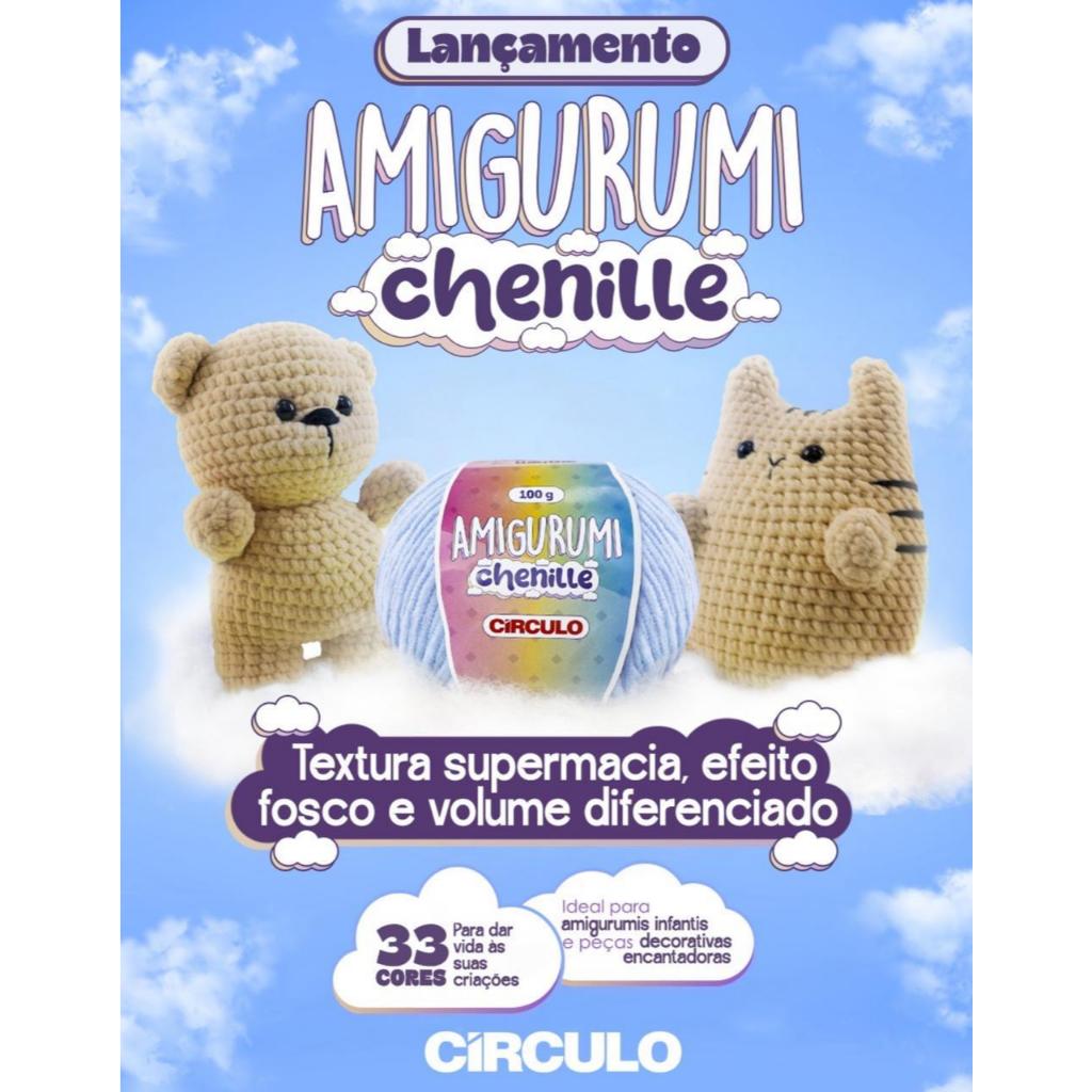 Fio Amigurumi Chenille 100g Circulo (Fio da Gringa) Ja DISPONIVEL ...