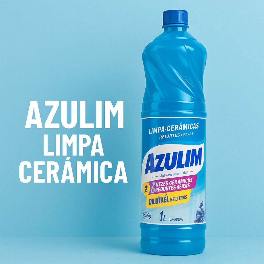 Azulim Limpa Ceramica Azulejos E Rejunte Concentrado Limpeza Eficaz ...