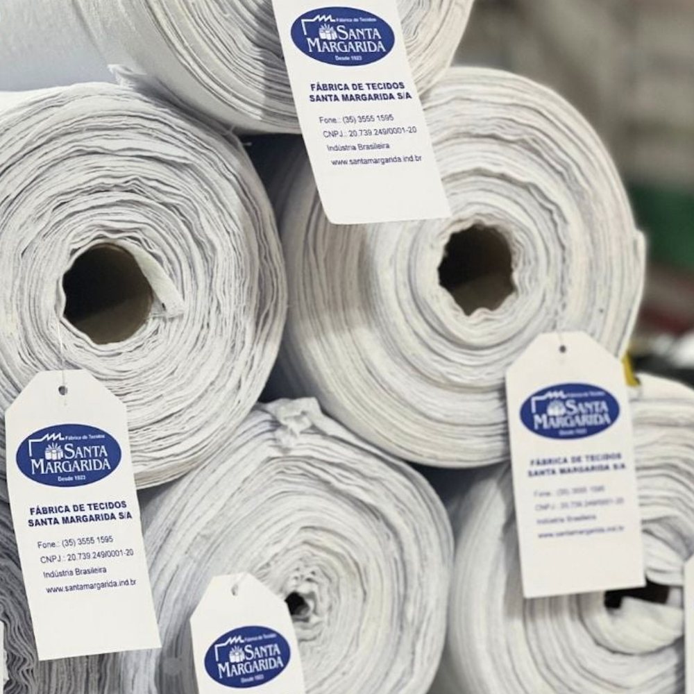 Rolo 30M Sacaria Pano de Prato Pé de Galinha Alvejado PP24 | Shopee Brasil