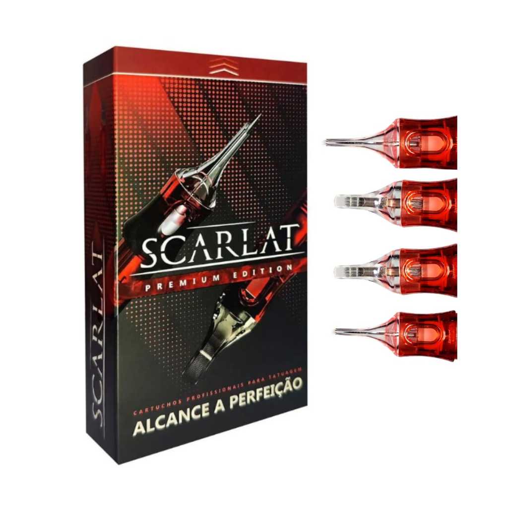 Cartuchos Scarlat Universal Para Tatuagem/Micro pigmentação Pen e ...