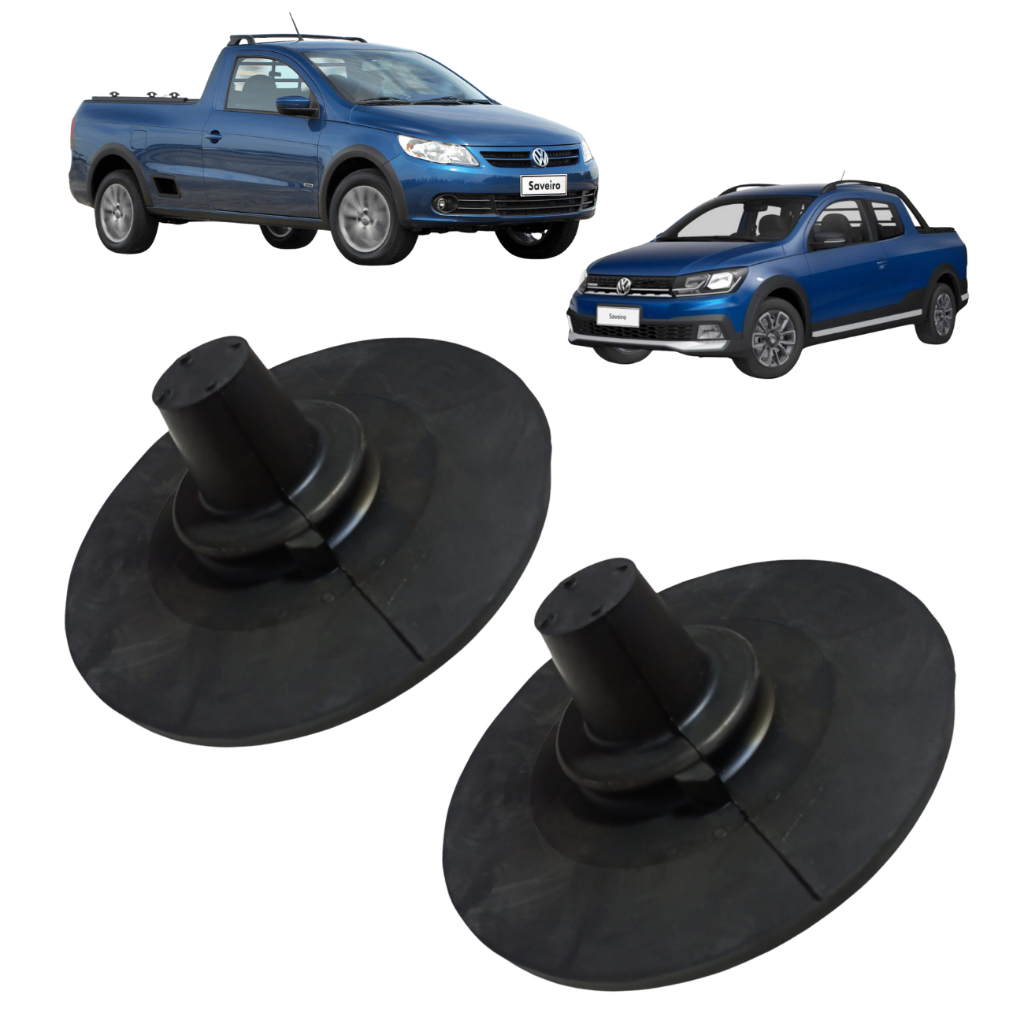 Kit Calço Inferior Mola Traseira Vw Saveiro Todos G5 G6 G7 | Shopee Brasil