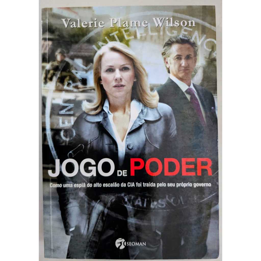 Jogo de poder de Valerie Plame Wilson | Shopee Brasil