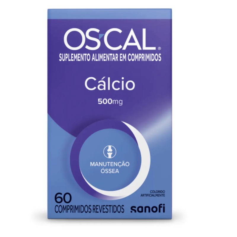 Os-Cal 500mg 60 comprimidos | Shopee Brasil