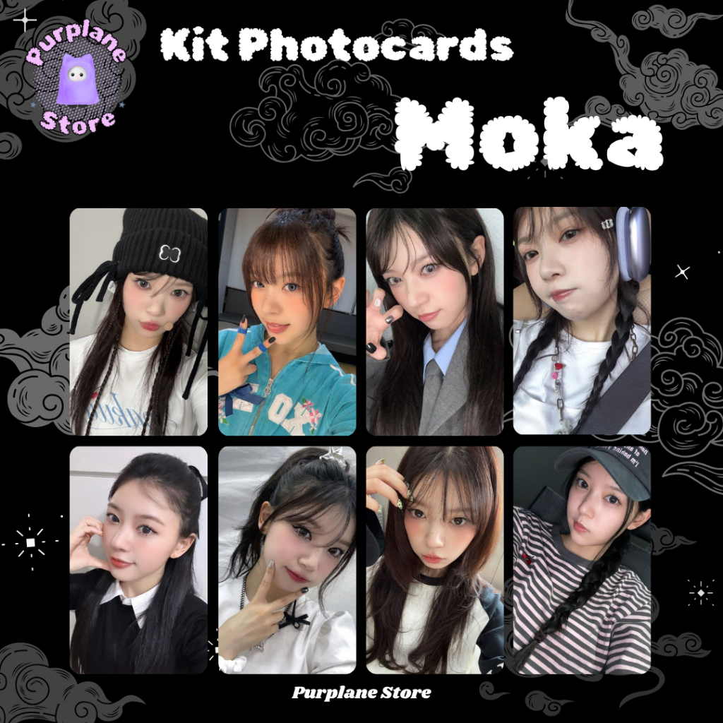 Moka Selca Photocards Illit Kpop Fanmade | Shopee Brasil