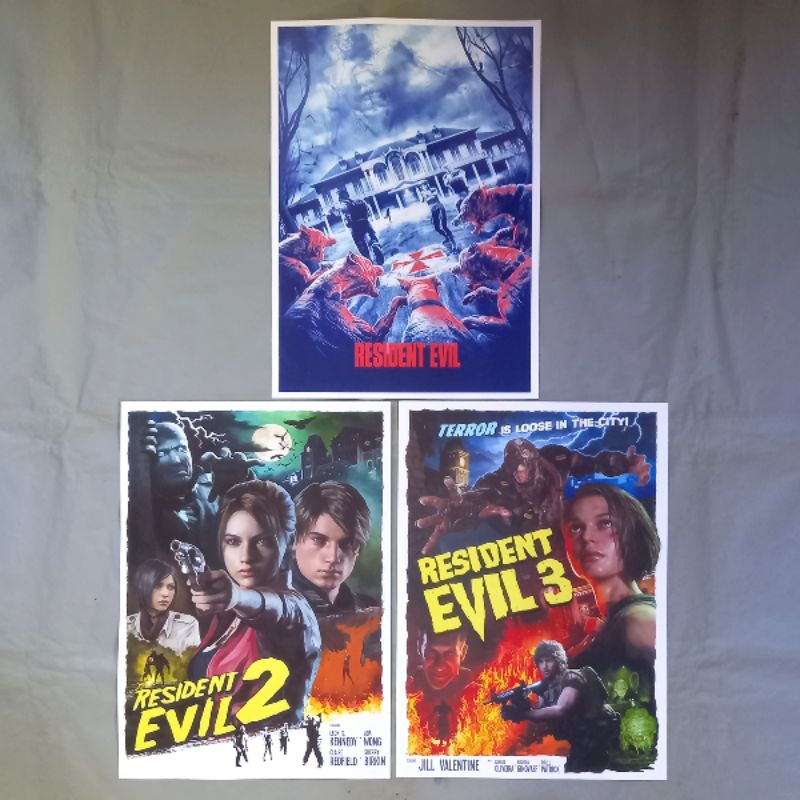 Resident Evil poster | Shopee Brasil