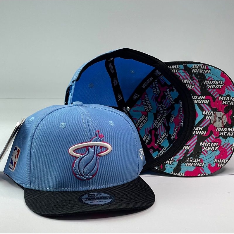 boné Miami heat/ EDIÇÃO ESPECIAL retrô/ bordado/ modelo snapback ...