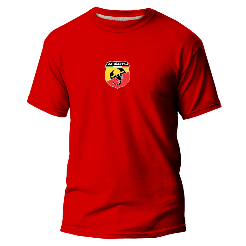Camiseta/Camisa Abarth Cars T-Shirt 100% Algodão Fio 30.1 Moda Gringa ...