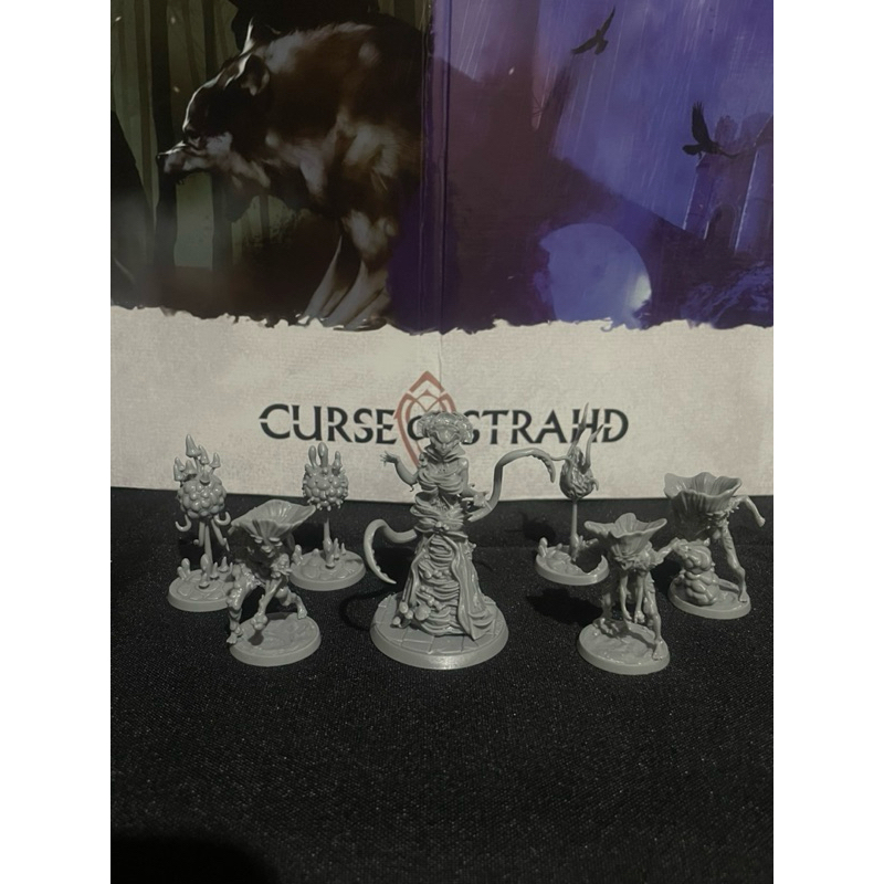 Miniatura Rpg D&D Rage of demons Zuggtmoy e esporos/servos esporos 7 ...