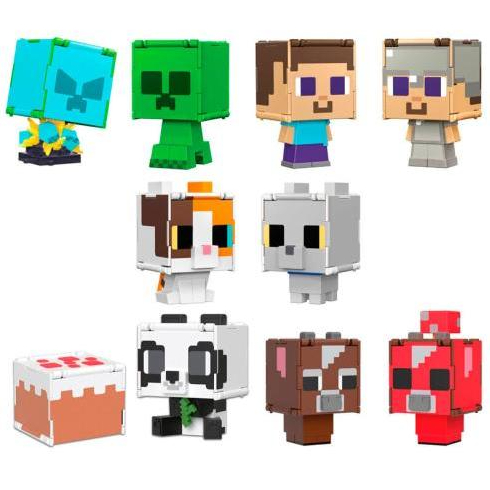 Funko Pop Minecraft - Steve,Alex,Creeper,Skeleton,Enderman,Calico Cat ...