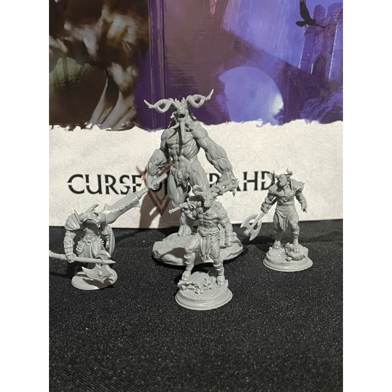 Miniatura Rpg D&D Rage of demons Baphomet +Minotauros do labirinto 5 ...