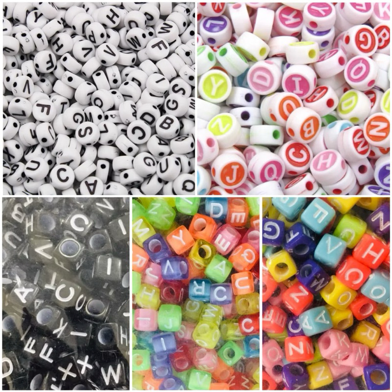 Missanga Letras Alfabeto Sortidas 20G | Shopee Brasil