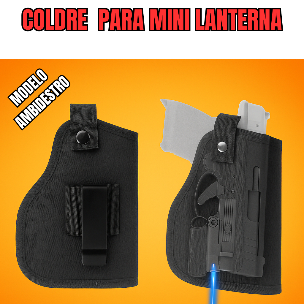 Coldre Universal Coldre Velado Coldre para Mini Lanterna Tática ...