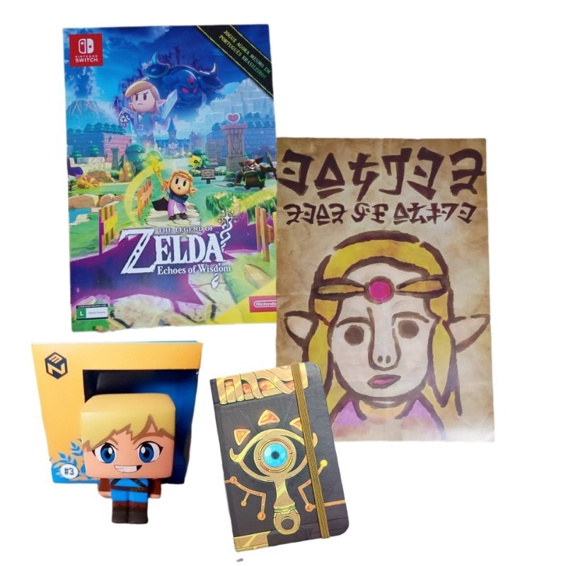 kit boneco kubos bloco de notas poster legend of zelda nerd ao cubo ...