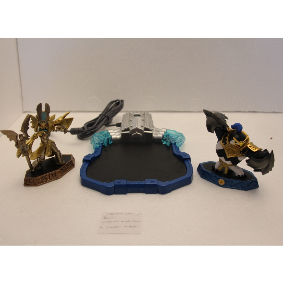 SKYLANDERS 5 - PACK MASTER KING PEN AND GOLDEN QUEEN (ref35 ...